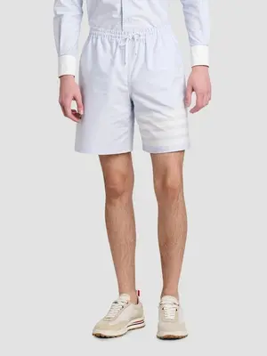 Thom Browne Engineered 4-bar Oxford Rugby Shorts