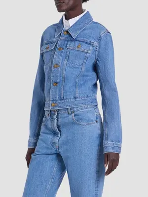 Thom Browne Shrunken-fit Denim Jacket
