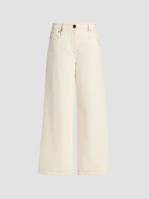 TOCCIN Blaire Weekend High-rise Wide-leg Jeans