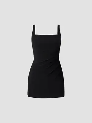 Miraclesuit Rock Solid Orla Swim Dress - Black