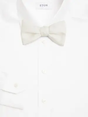 Eton Silk Ready-tied Bow Tie - Blue