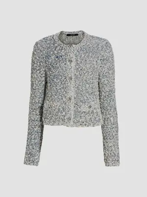 TOCCIN Emilia Bouclé Cardigan