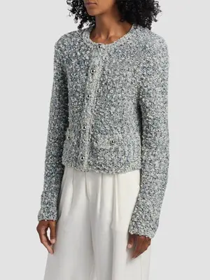 TOCCIN Emilia Bouclé Cardigan