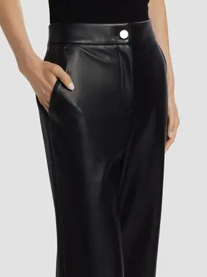 TOCCIN Gaia Flared Faux Leather Pants