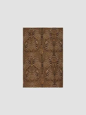 Sofia Cashmere Leopard-print Cashmere Wrap