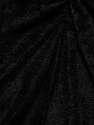 TOCCIN Sylvie Lace Ruched Gown