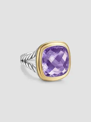 David Yurman Albion Ring In Sterling Silver Amethyst
