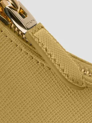 Prada Re-edition 2005 Saffiano Leather Shoulder Bag - Yellow