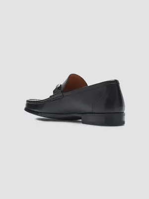 Magnanni Gentry Leather Horsebit Loafers