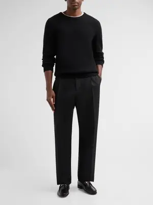 Magnanni Gentry Leather Horsebit Loafers