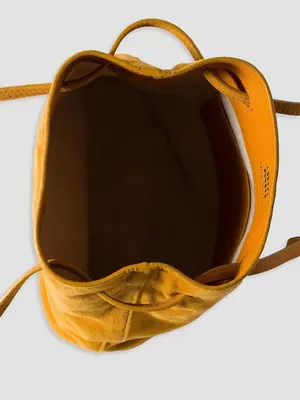 Miu Miu Suede Pouch - Brown