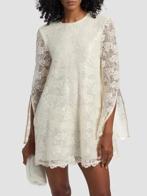 TOCCIN Gramercy Lace A-line Minidress