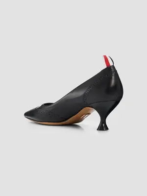 Thom Browne Wingtip 50mm Leather Pumps