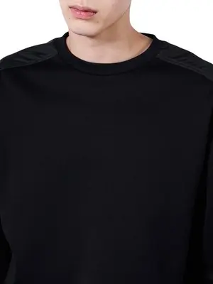 Prada Cotton Fleece And Re-nylon Sweatshirt
