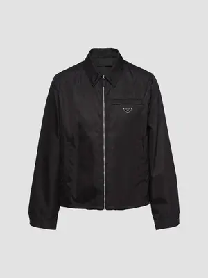 Prada Re-nylon Blouson Jacket - Black