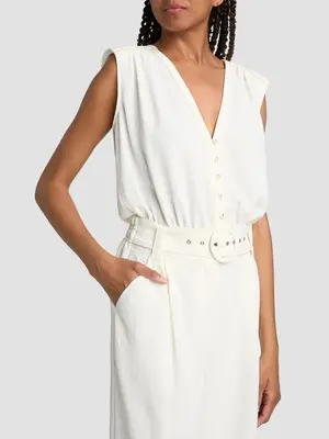 Ramy Brook Astrid Sleeveless Jumpsuit