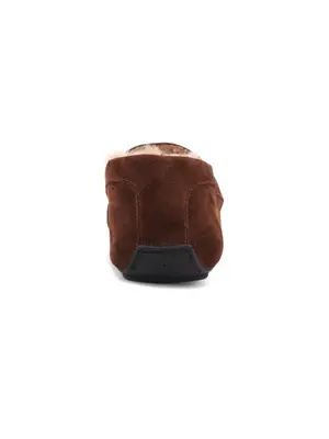 Aquatalia Qalista Suede Driving Loafers - Brandy