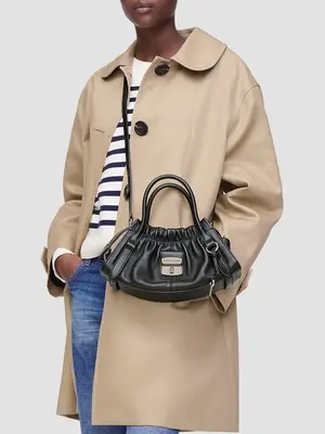 Marc Jacobs The Small Cristina Satchel Bag - Black