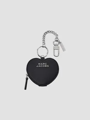 Marc Jacobs The Heart Pouch Bag Charm - Black