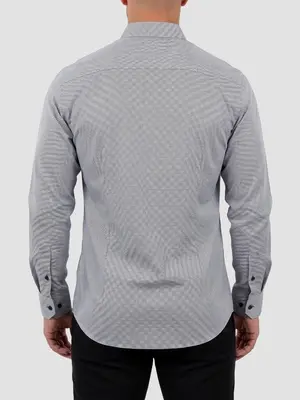 MACEOO Ceremony Prince Stretch Shirt - Grey