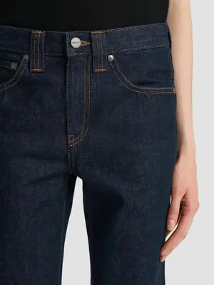 Khaite Farley Five-pocket Straight-leg Jeans