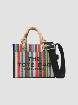Marc Jacobs The Stripe Mesh Small Tote Bag