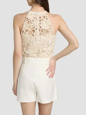 Ramy Brook Aubree Textured Romper