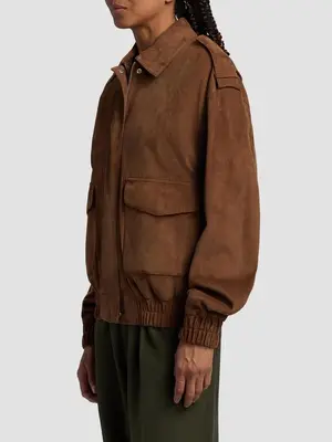 ARMA Halti Suede Bomber Jacket