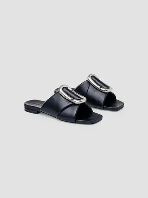 Marc Jacobs Pop J Marc Leather Sandals