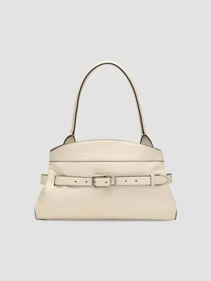 Marc Jacobs Dakota Leather Satchel - Cloud White