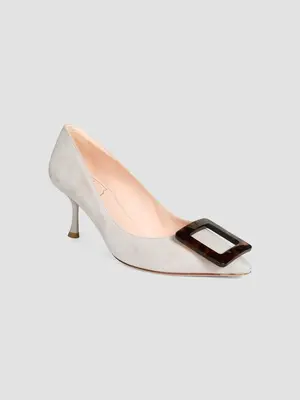 ROGER VIVIER Viv In The City 65mm Suede Pumps