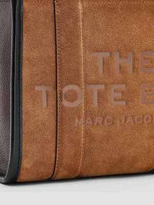 Marc Jacobs The Suede Small Tote Bag - Copper