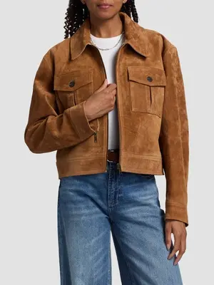 ARMA Narsa Gritty Suede Jacket