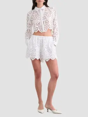 TOCCIN Pavlina Broderie Anglaise Shorts