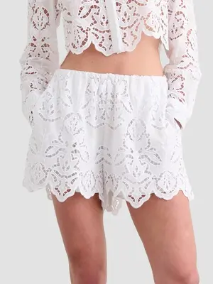 TOCCIN Pavlina Broderie Anglaise Shorts