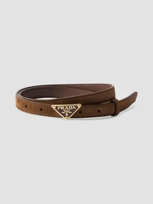 Prada Suede Belt