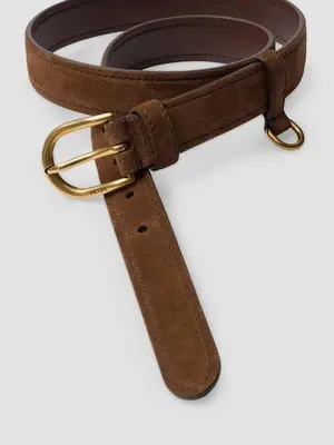 Prada Suede Belt