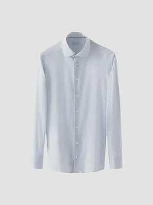 Eton Slim-fit Neat Medallion 4flex Shirt