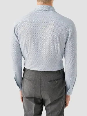 Eton Slim-fit Neat Medallion 4flex Shirt