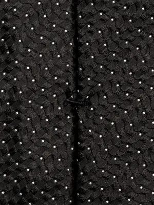 Eton Pin-dot Silk Tie