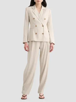TOCCIN Jazmin Double-breasted Blazer