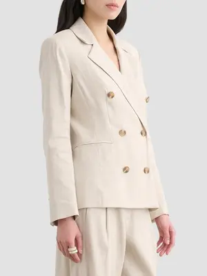 TOCCIN Jazmin Double-breasted Blazer