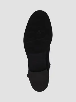 Aquatalia Rhumba 90mm Suede Knee-high Boots - Black