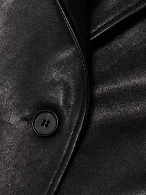 ARMA Aisa Leather Longline Jacket