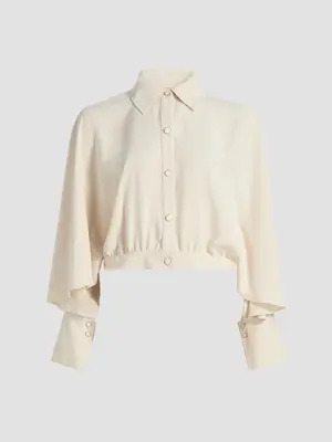 Ramy Brook Lilliana Point Collar Top