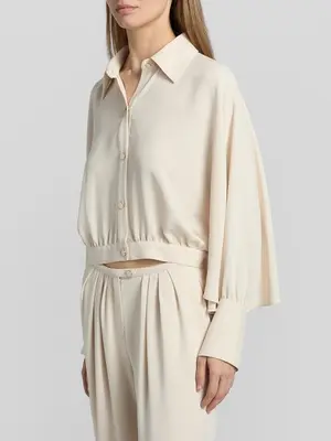 Ramy Brook Lilliana Point Collar Top