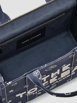 Marc Jacobs The Medium Bandana Canvas Tote Bag
