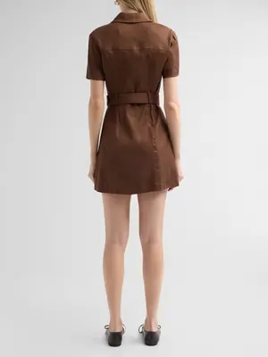 TOCCIN Lydia Snap-front Dress
