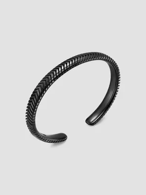 David Yurman Chevron Cuff Bracelet In Titanium, 8mm