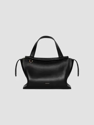 WANDLER Ida Leather Top Handle Bag